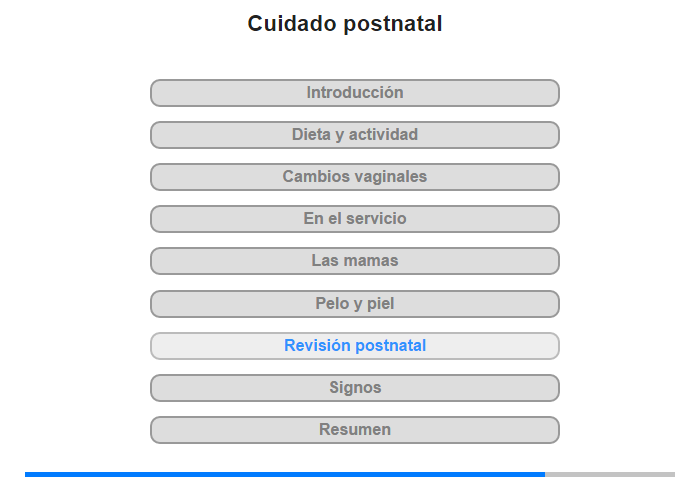 PatEdu.com : Cuidado postnatal